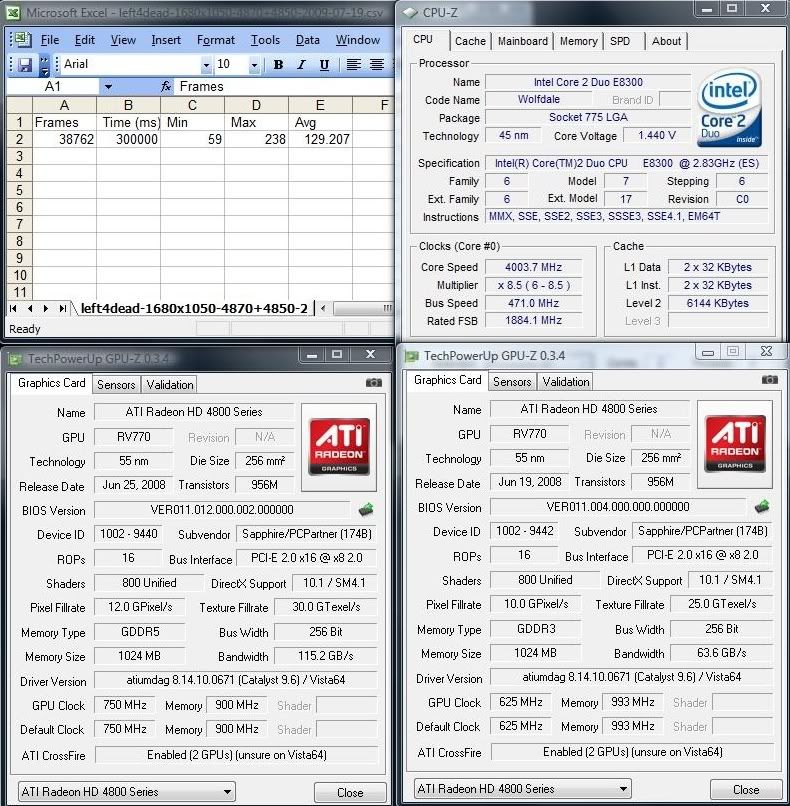 Mixed crossfire review: Sapphire 4850 + Sapphire 4870 | Overclock.net